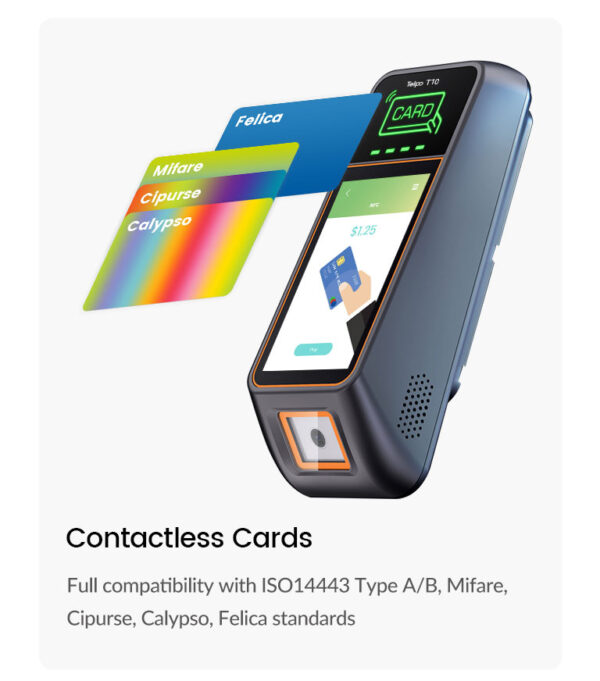 Telpo T10 Bus Card Reader & Smart Card Validator for Transit