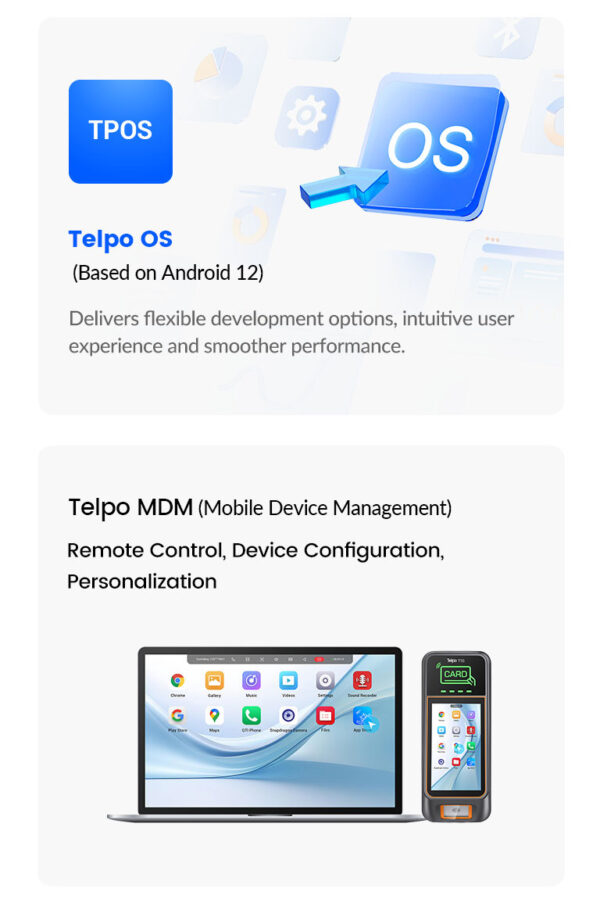 Telpo T10 Bus Card Reader & Smart Card Validator for Transit