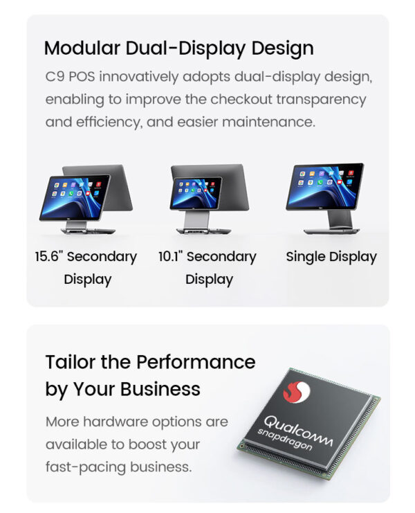 Telpo C9 Touch Screen POS for Retail & Hospitality