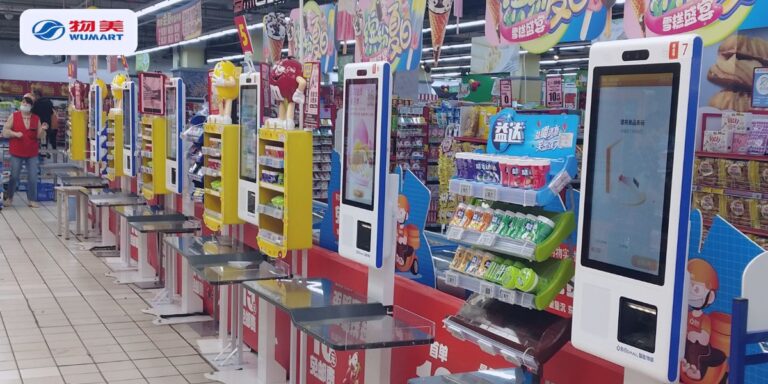 Telpo Supermarket POS System for AI Self-Service Kiosk & Checkout Machine