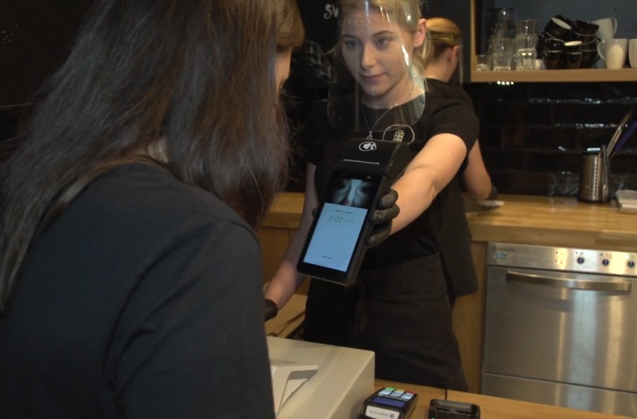 Portable Card Payment Terminal With Biometric Security | Telpo